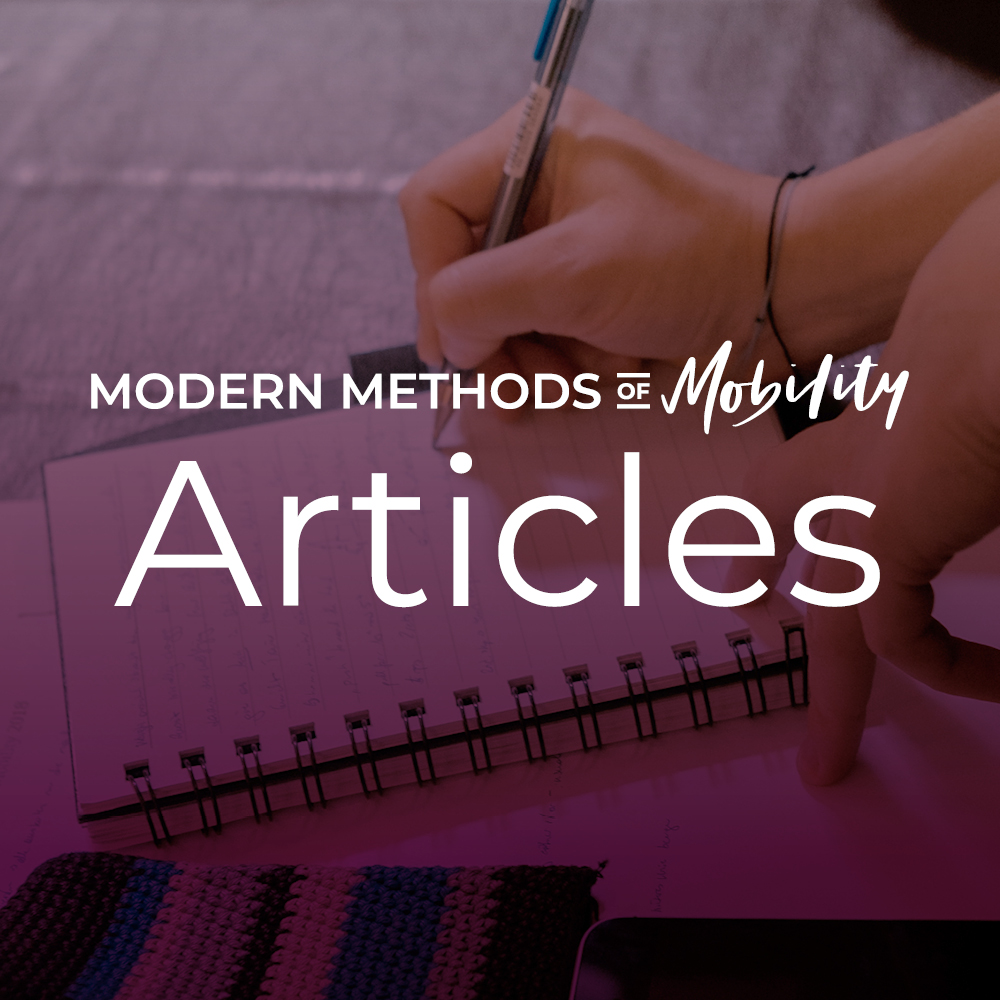 Articles - Modern Methods of Mobility
